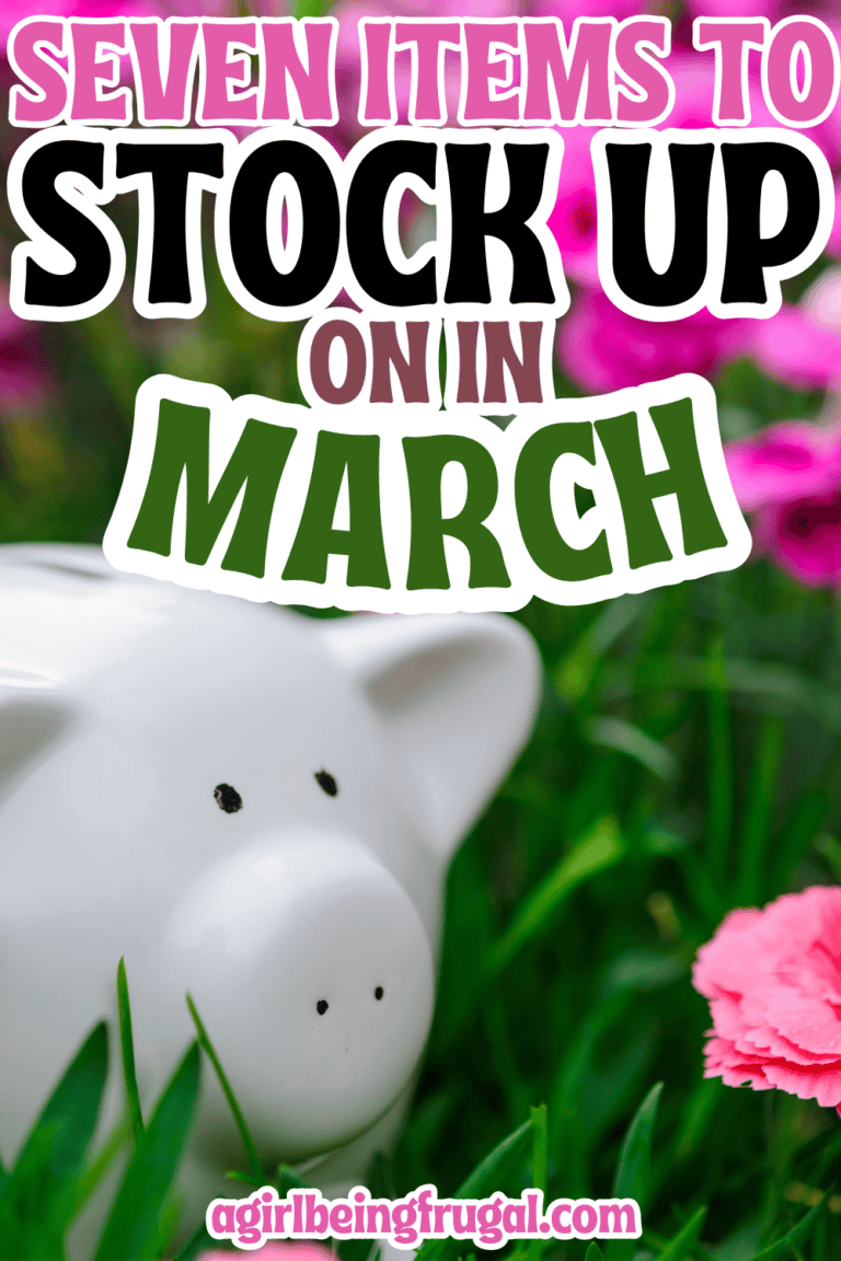 7 of the Best Items to Stock Up on in March to Save Money and Grow Your ...